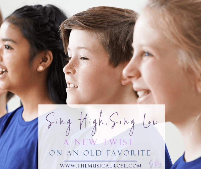 Sing High Sing Low - The Musical Rose