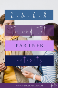 2, 4, 6, 8 Ta & Titi Partner Activity - The Musical Rose