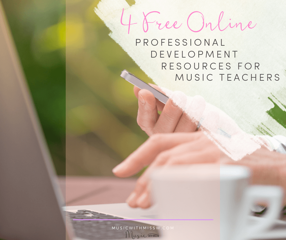 4 Free Online Professional Development Resources for Music Teachers ...