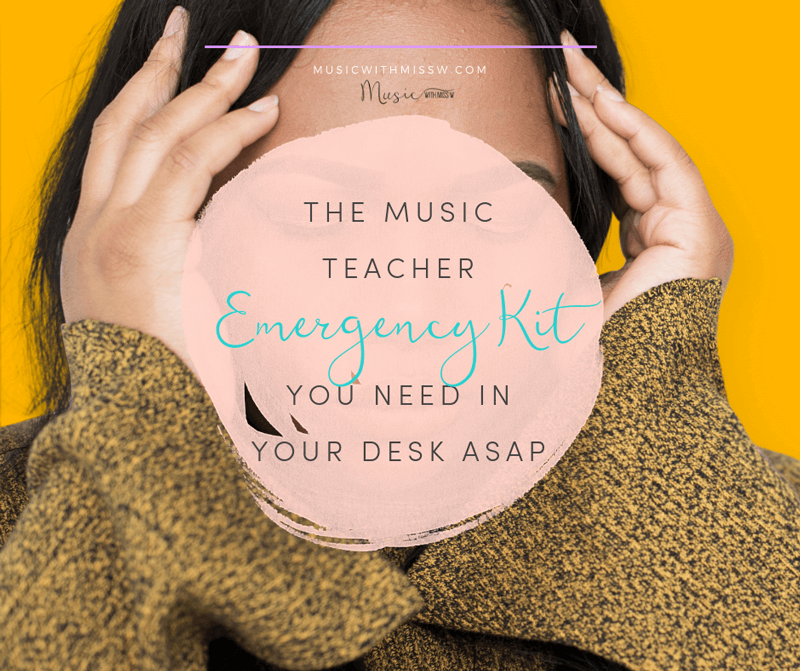 The Music Teacher Emergency Kit You Need in Your Desk ASAP - The ...