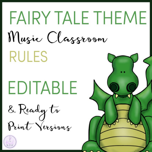 Fairy Tale Themed Music Rules - The Musical Rose