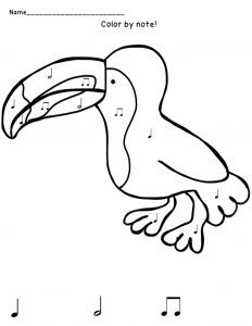 Color by Note Animals Discounted Bundle - The Musical Rose